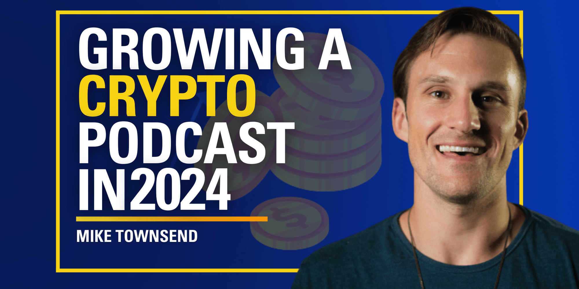 Growing a Crypto Podcast in 2024 - Mike Townsend | ATC #493 - Radio - Webflow HTML Website Template